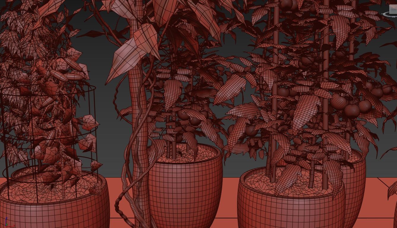 ArtStation - Greenhouse hexagon 3D model | Resources