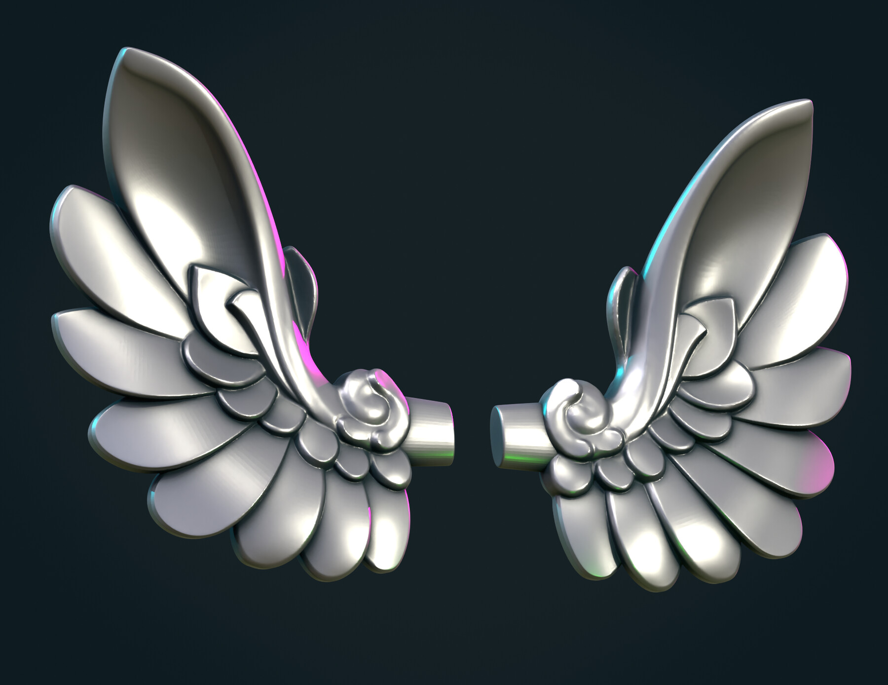 ArtStation - Stylized Wings | Resources