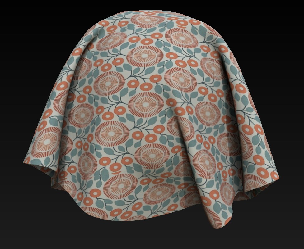 ArtStation - 10 Fabric Patterns Vol. 10 | Game Assets