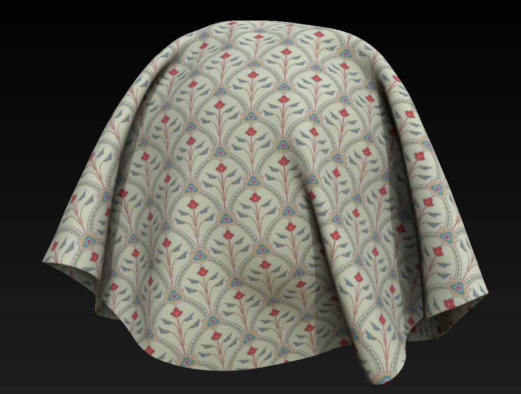 ArtStation - 10 Fabric Patterns Vol. 10 | Game Assets