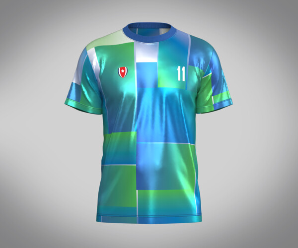 ArtStation - Soccer Printed Jersey-11 | Resources