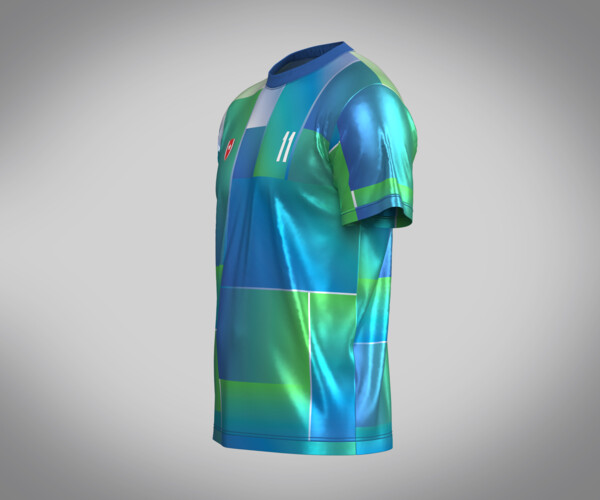 ArtStation - Soccer Printed Jersey-11 | Resources