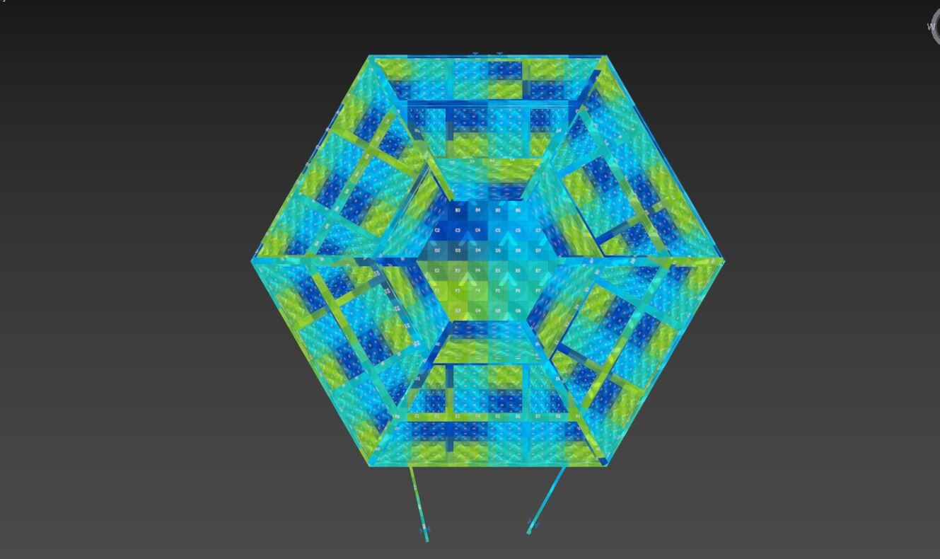 ArtStation - Greenhouse hexagon 3D model | Resources