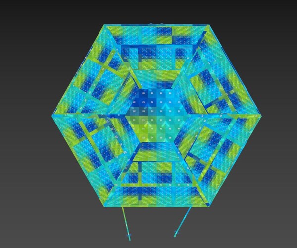 ArtStation - Greenhouse hexagon 3D model | Resources