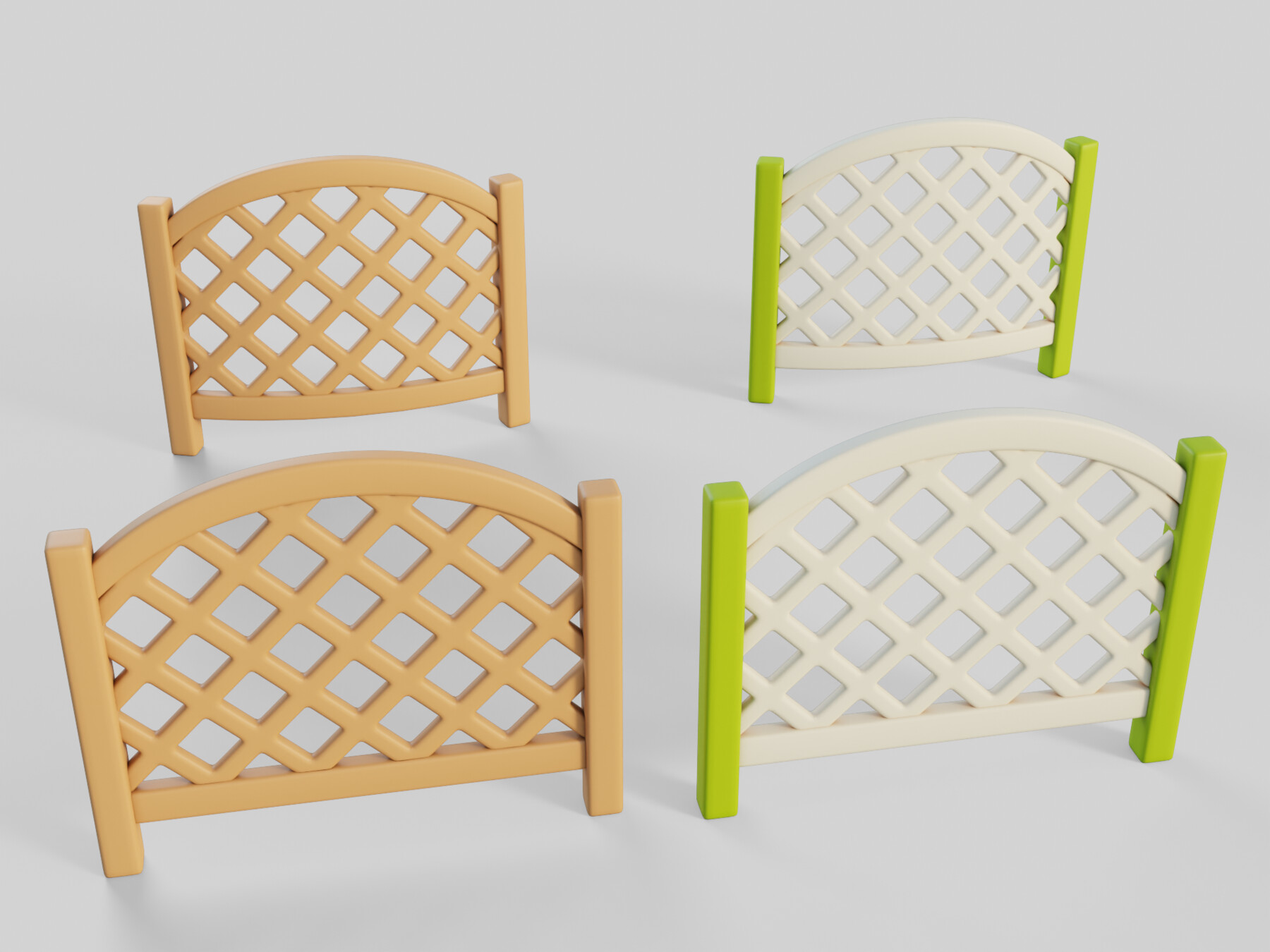 ArtStation - Cartoon Fence Collection | Resources