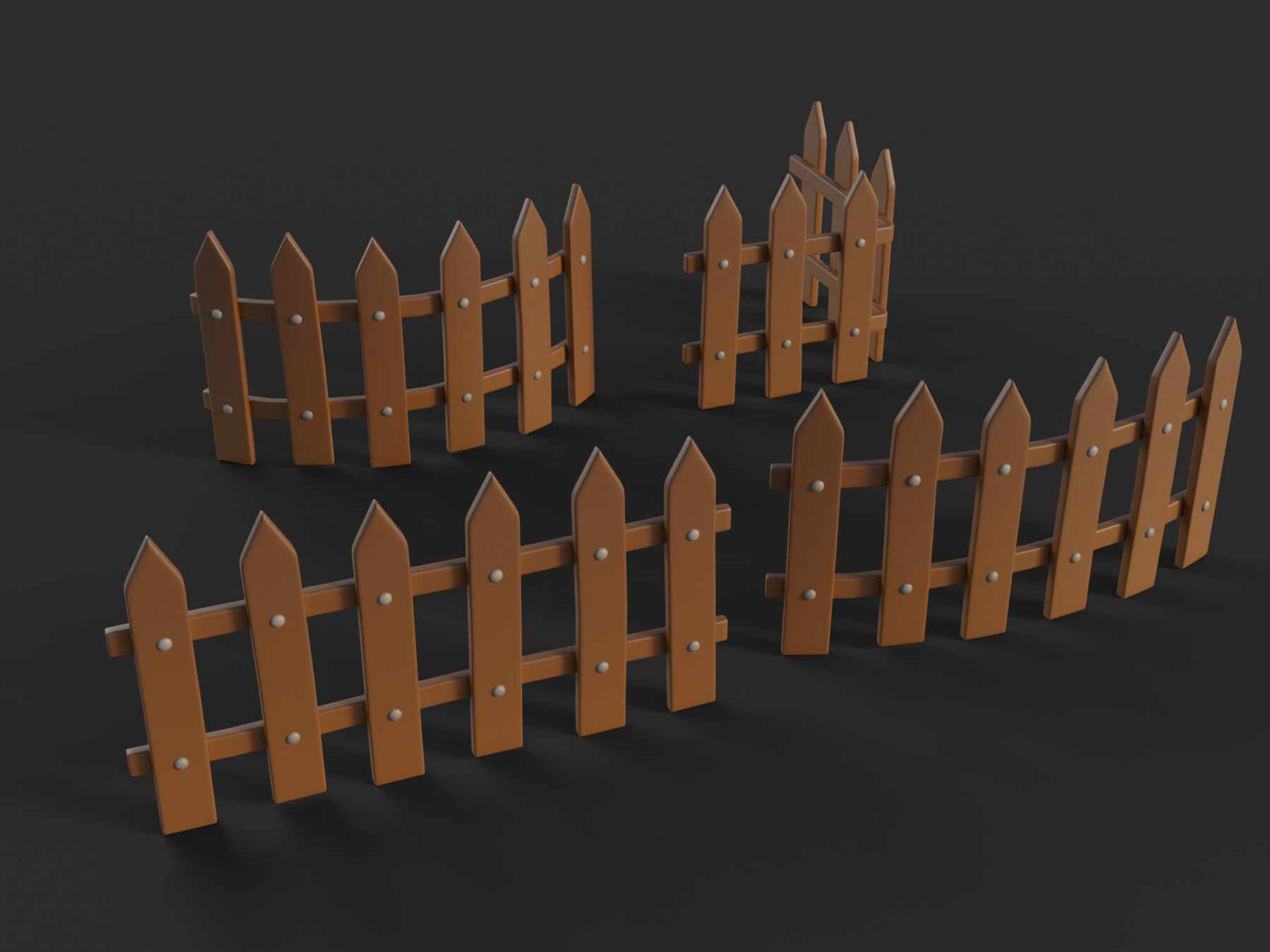 ArtStation - Cartoon Fence Collection | Resources