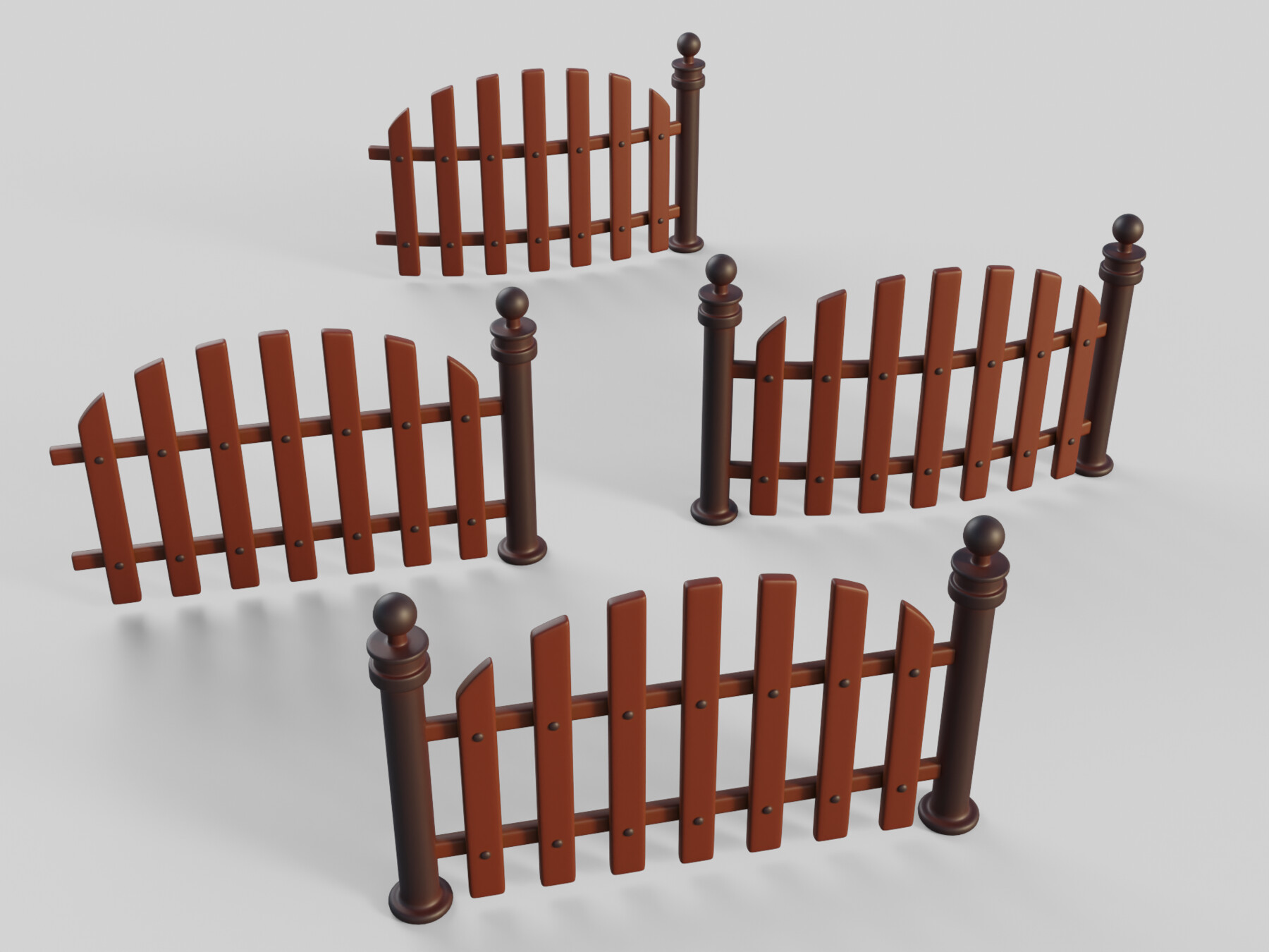 ArtStation - Cartoon Fence Collection | Resources
