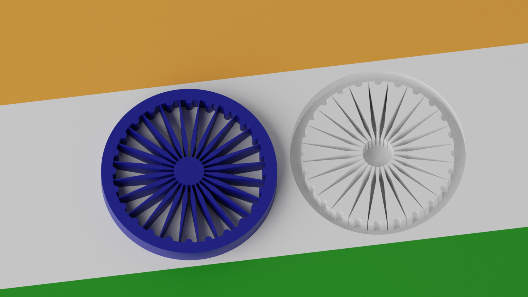 ArtStation - Indian Flag 3d model | Resources