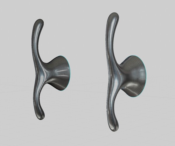 ArtStation - Coat Hook 3D Model | Game Assets