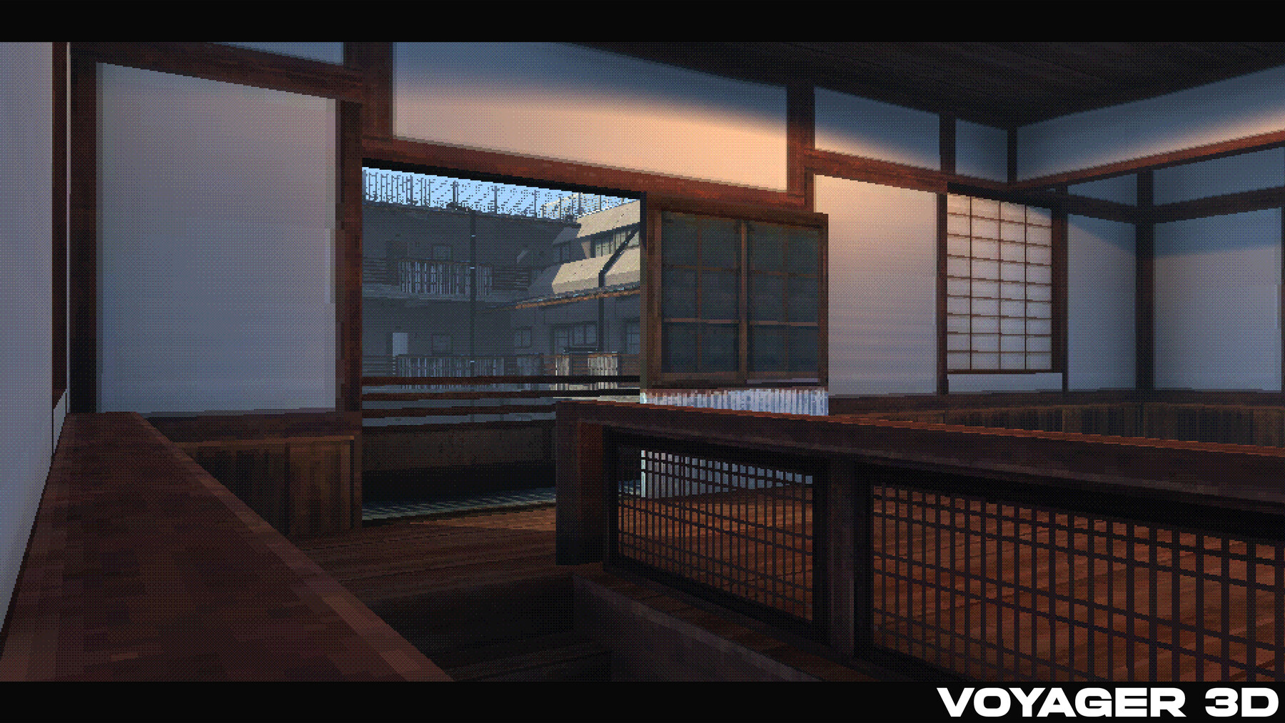 ArtStation - Retro Style: Japanese Street | Game Assets