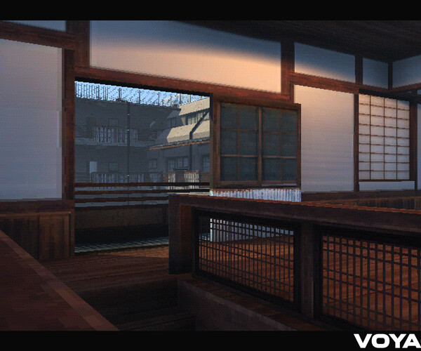 ArtStation - Retro Style: Japanese Street | Game Assets