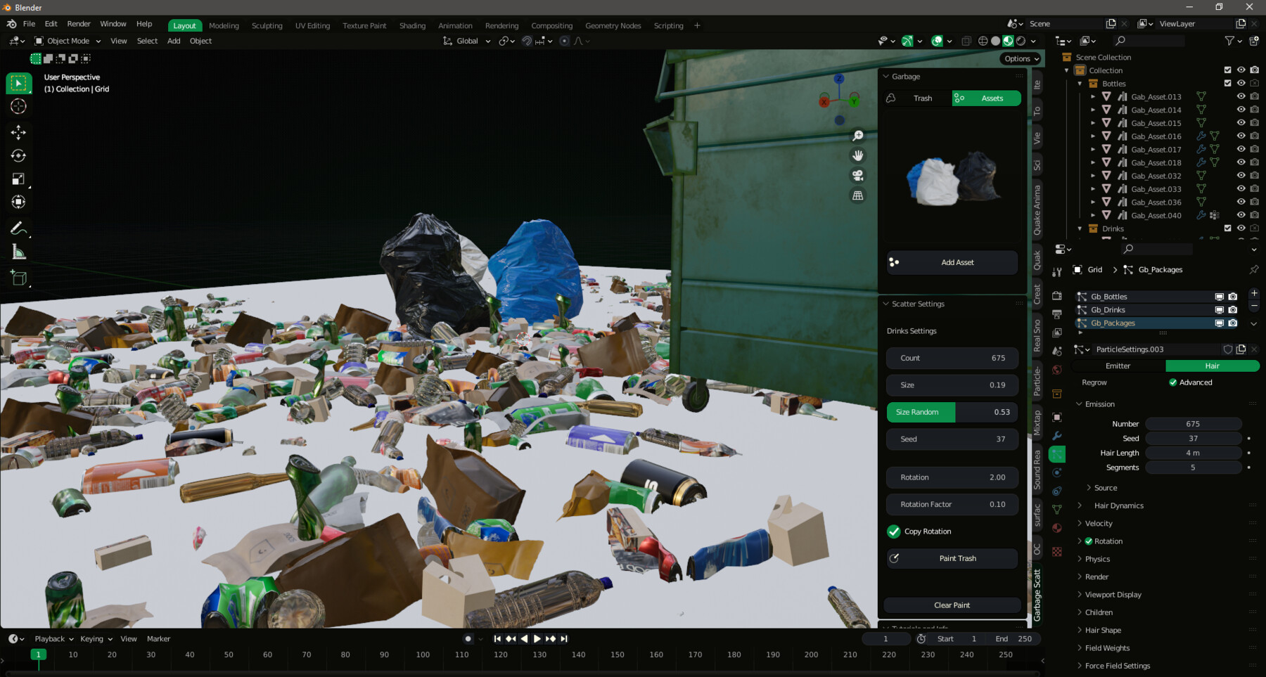 ArtStation - Garbage Addon | Resources
