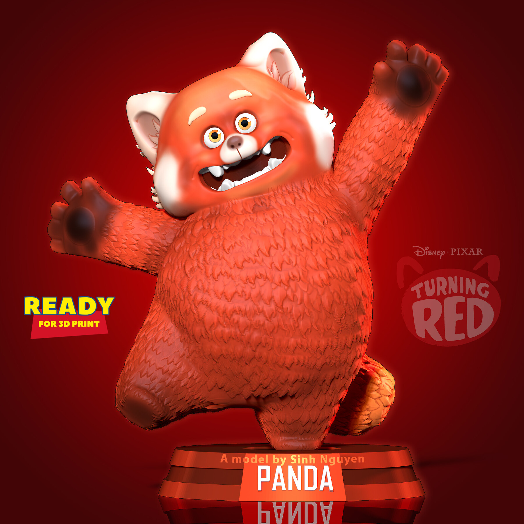 Sinh Nguyen - Turning Red - Meilin Lee