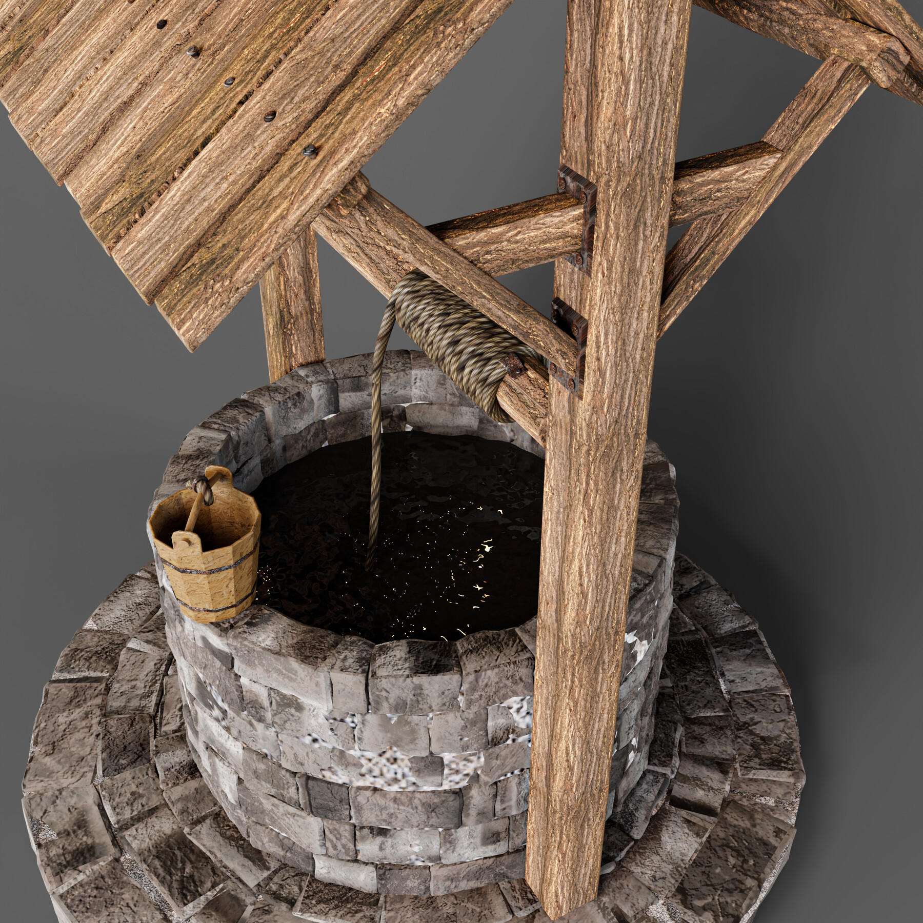 ArtStation - Water Well | Game Assets