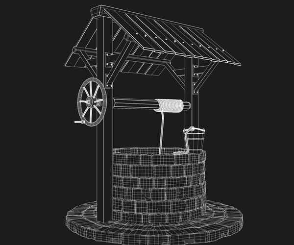 ArtStation - Water Well | Game Assets