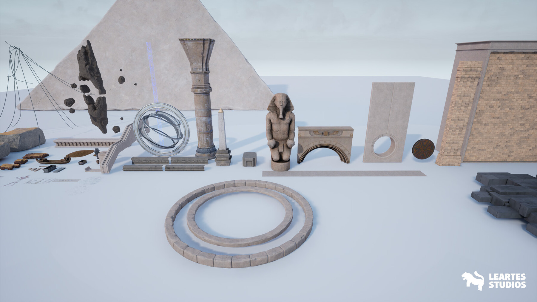 ArtStation - Desert Temple | Game Assets