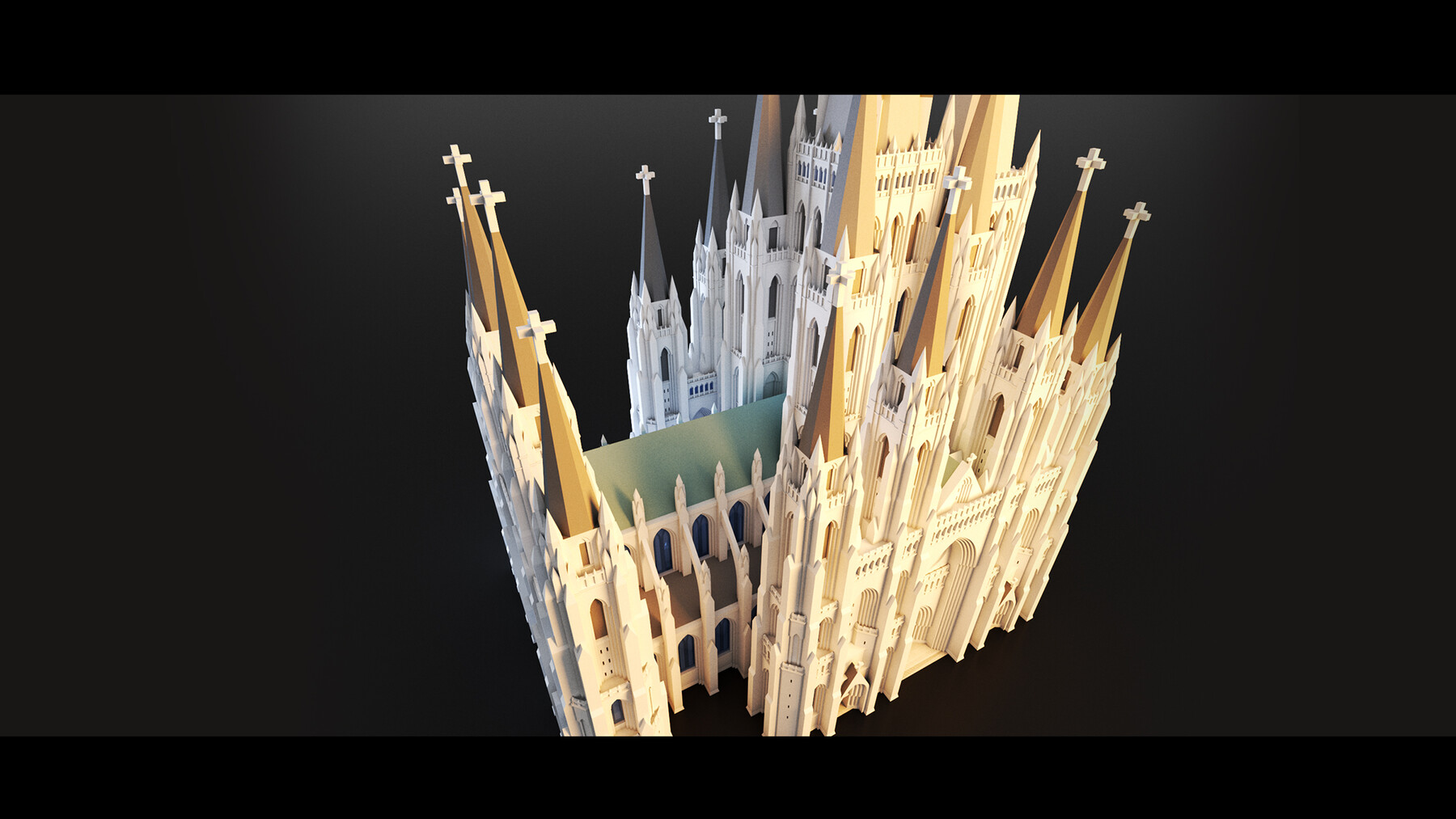 ArtStation - Cathedral- 3d Model | Resources