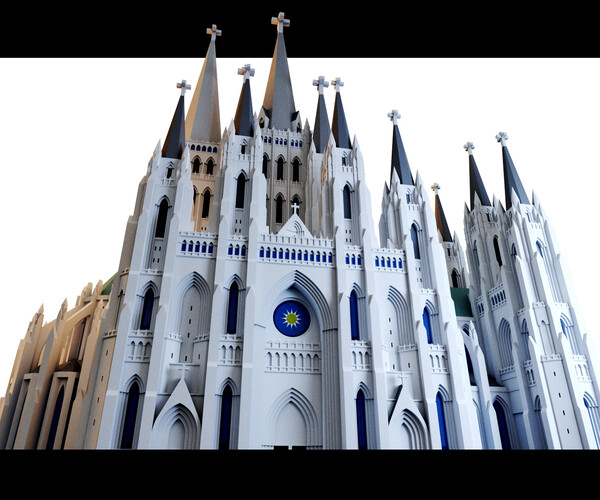 ArtStation - Cathedral- 3d Model | Resources