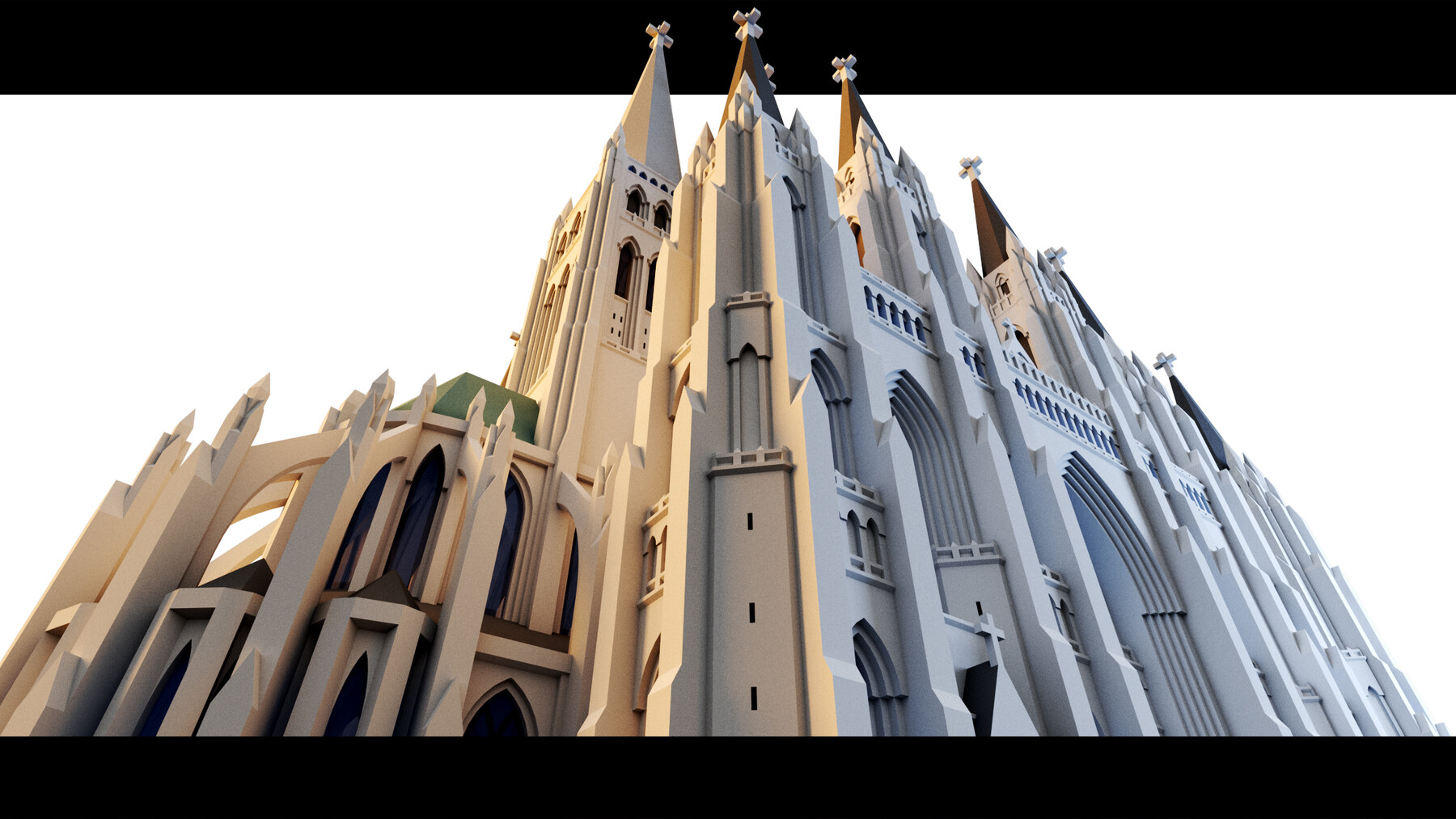 ArtStation - Cathedral- 3d Model | Resources