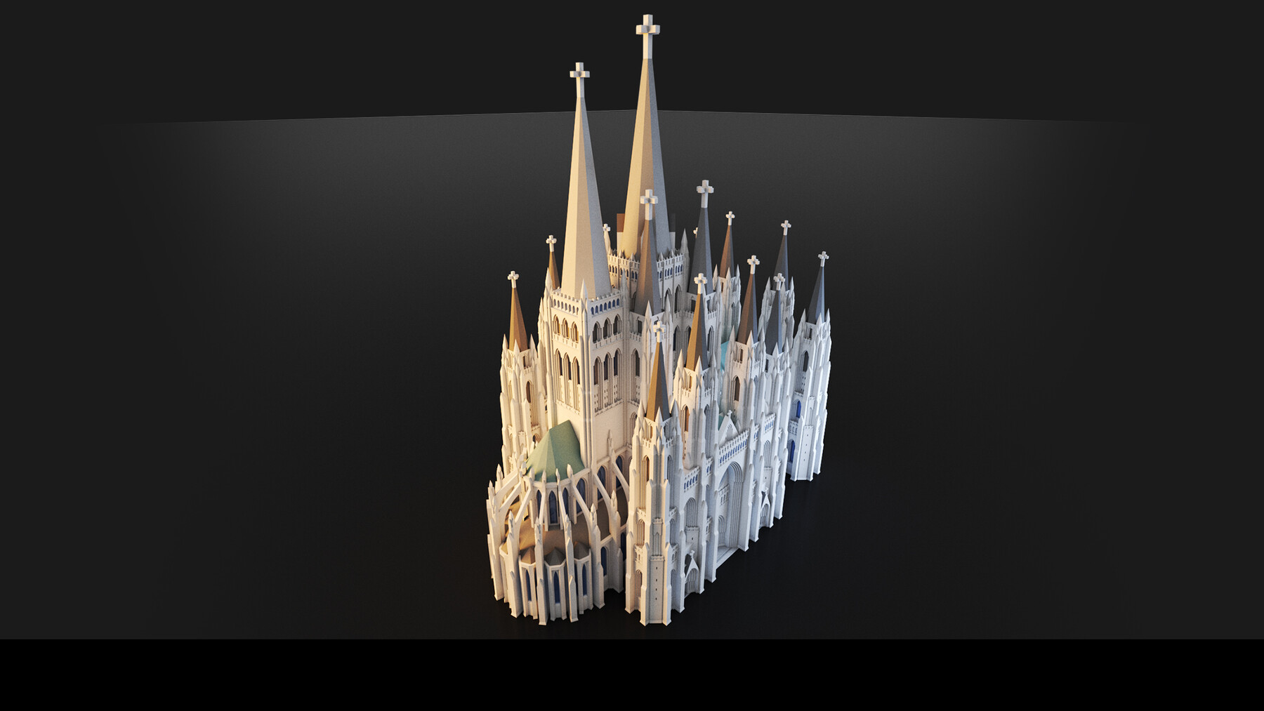ArtStation - Cathedral- 3d Model | Resources