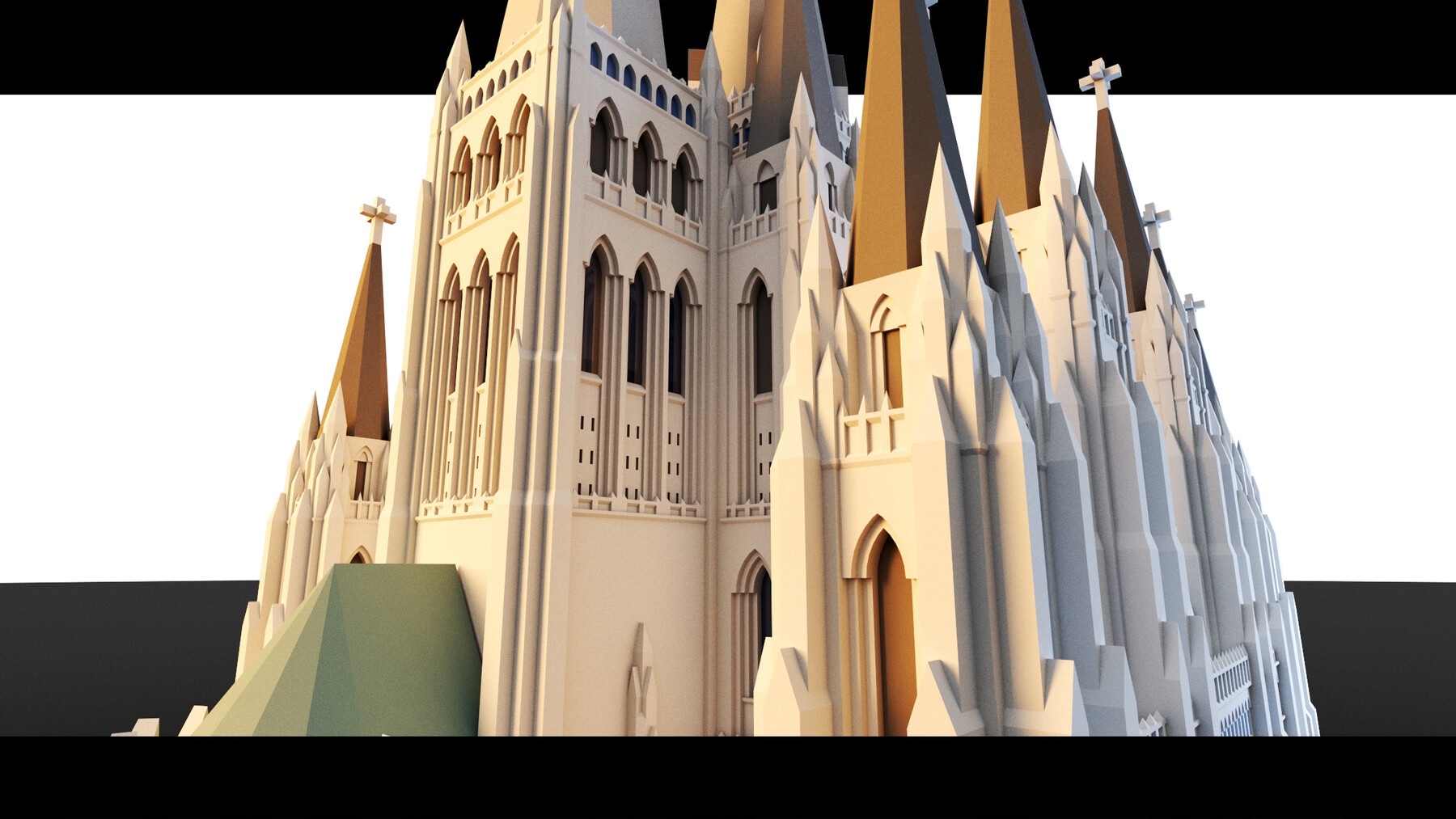 ArtStation - Cathedral- 3d Model | Resources