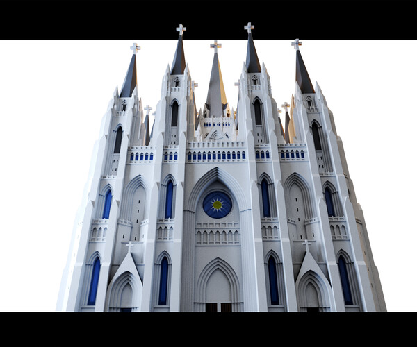 ArtStation - Cathedral- 3d Model | Resources