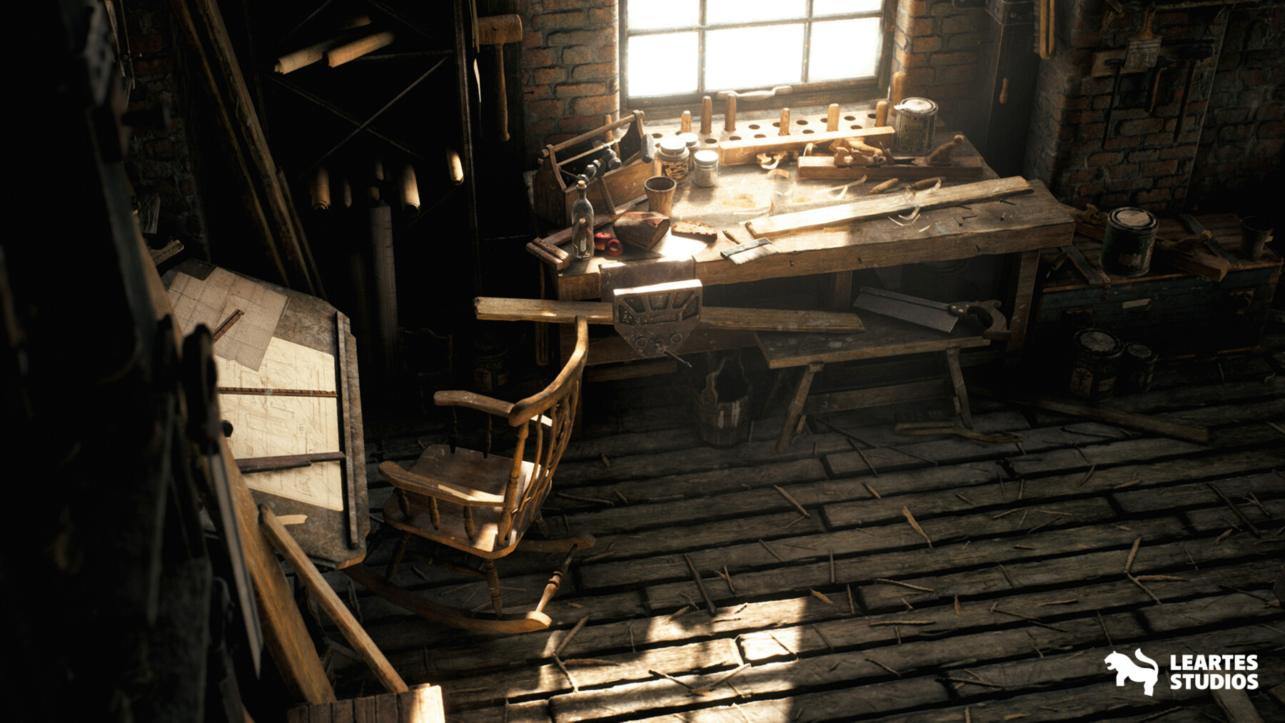 ArtStation - Carpenter's Workshop | Game Assets