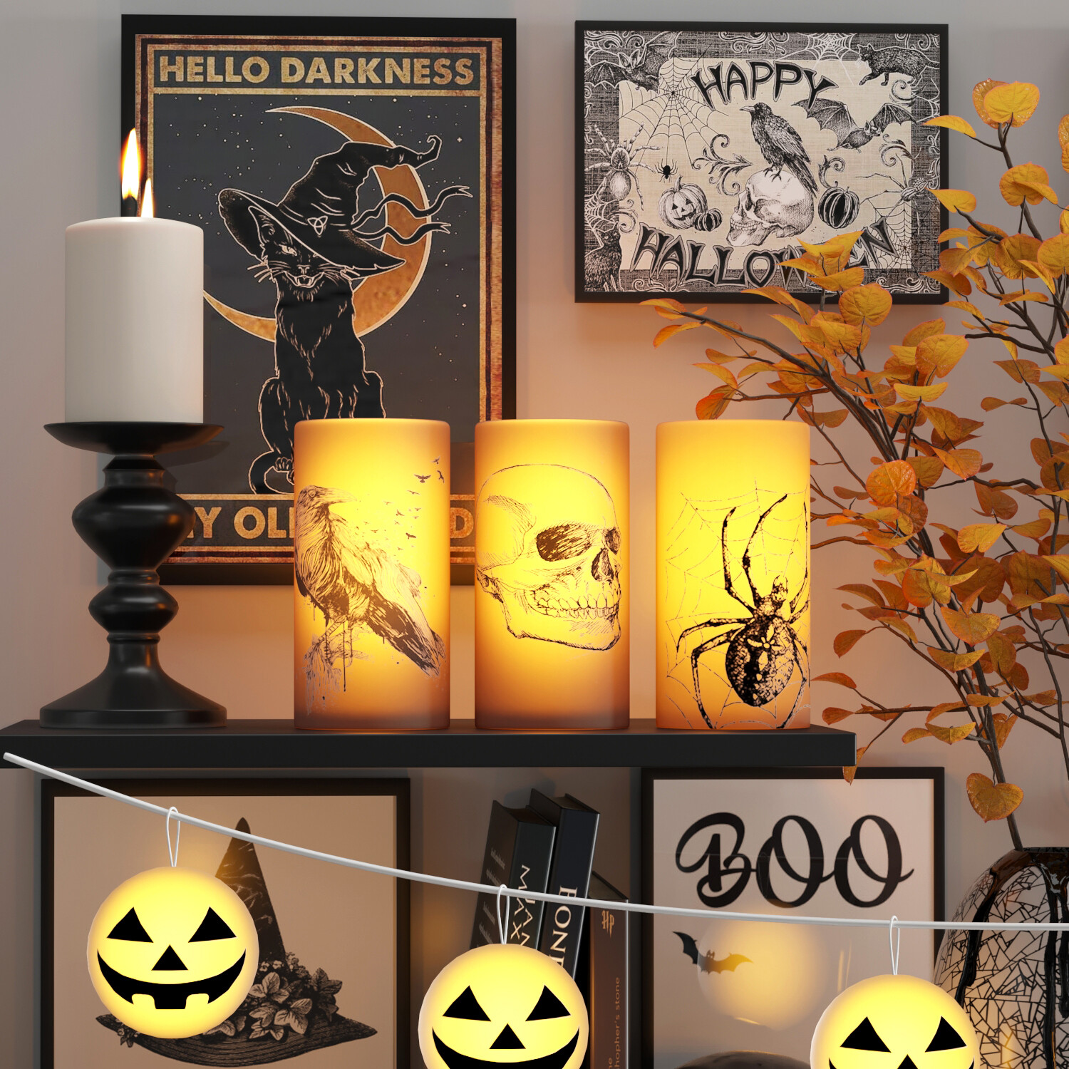 ArtStation - halloween decorative set | Resources