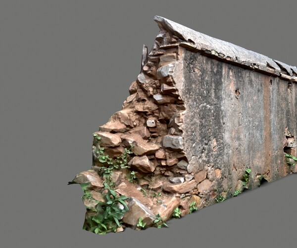 ArtStation - Scanned Broken Wall | Resources