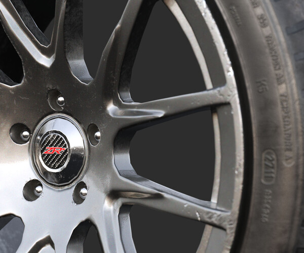 ArtStation - Rim 5Zigen ZR and Tire Dunlop Sport Maxx Low Poly | Game ...