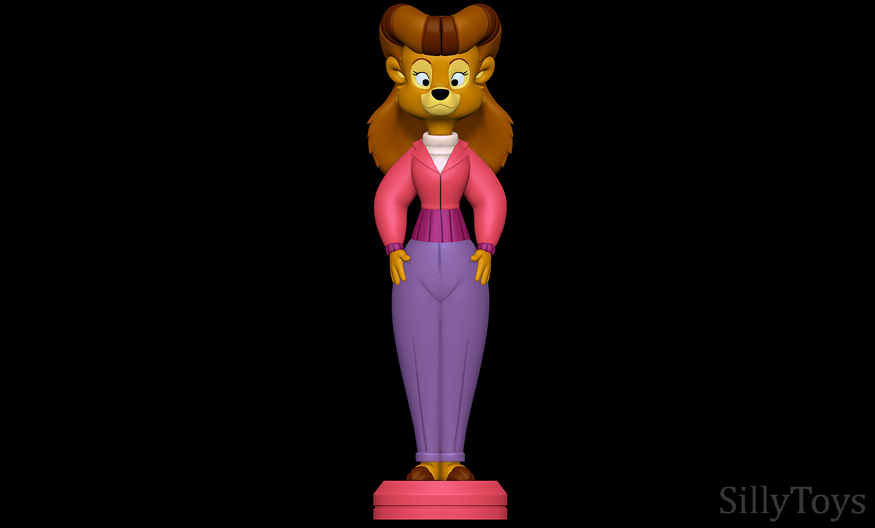 ArtStation - Rebecca Cunningham - TaleSpin 3D print model | Resources