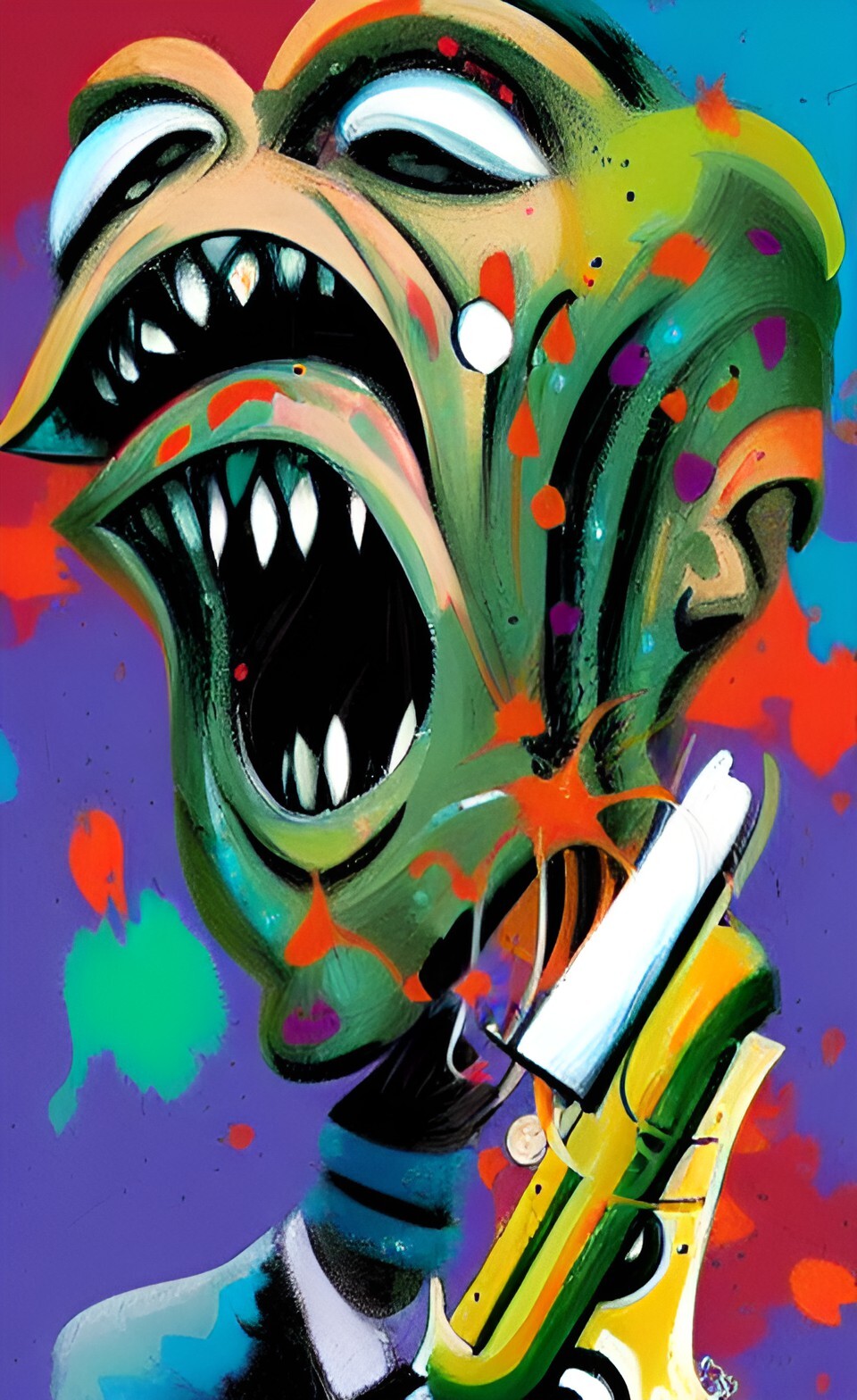 ArtStation - Jazz monster-11200-jpg pack wombo art | Artworks