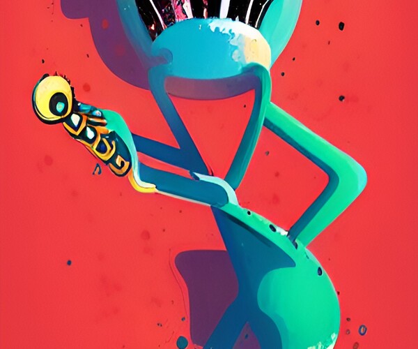 ArtStation - Jazz monster-11200-jpg pack wombo art | Artworks