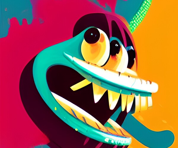 ArtStation - Jazz monster-11200-jpg pack wombo art | Artworks