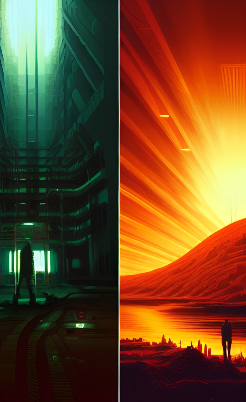 ArtStation - cyber fallout 4700-jpg pack wombo art | Artworks