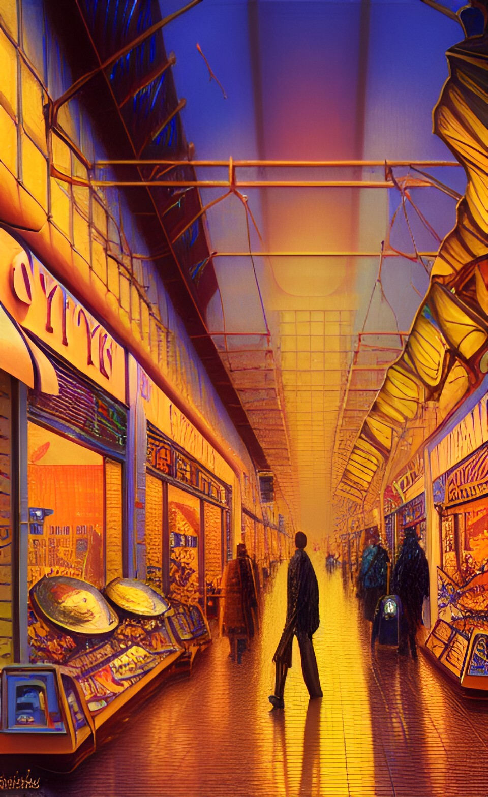 ArtStation - old shop-2100-jpg pack wombo art | Artworks