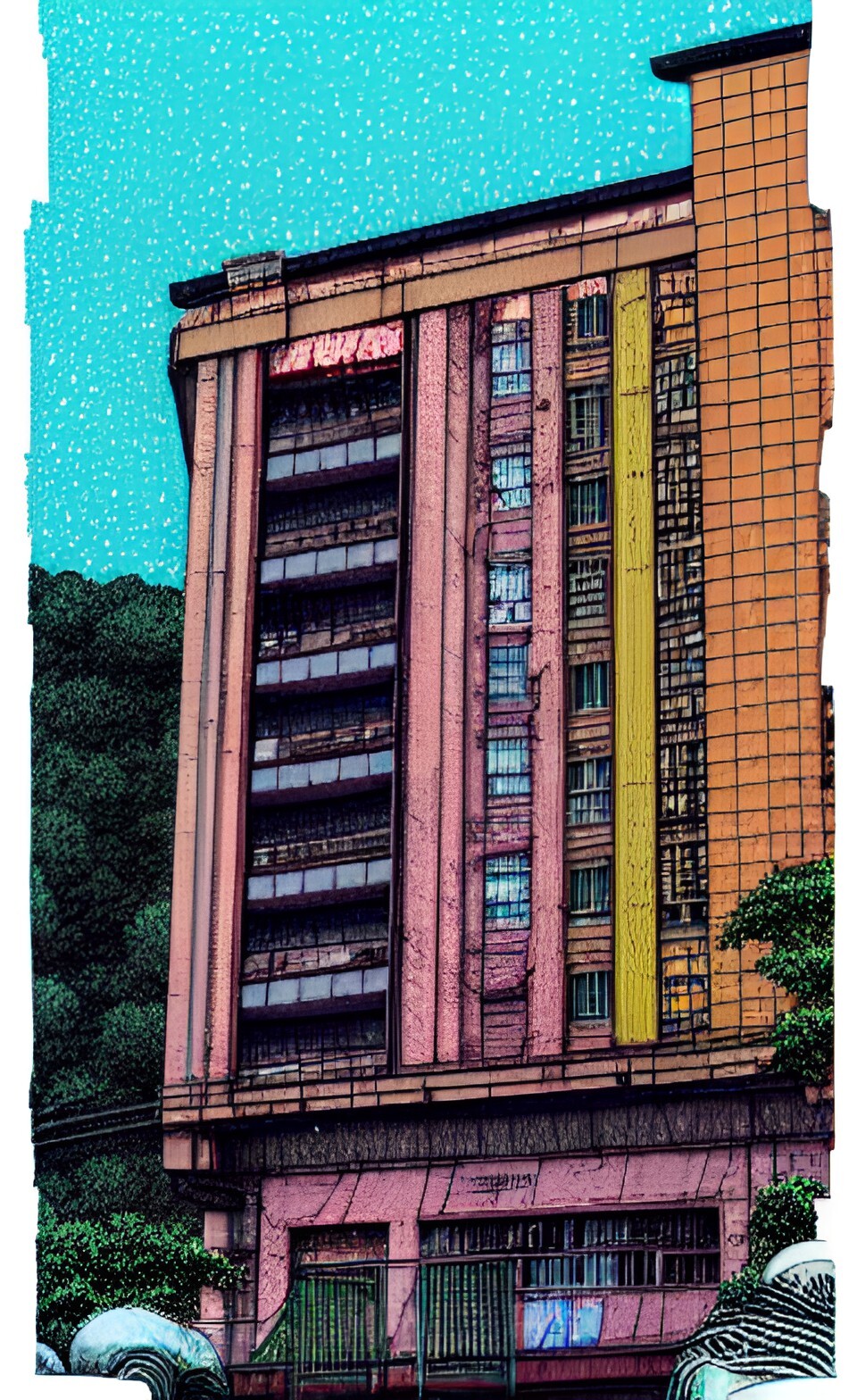 ArtStation - facade building-2000-jpg pack wombo art | Artworks