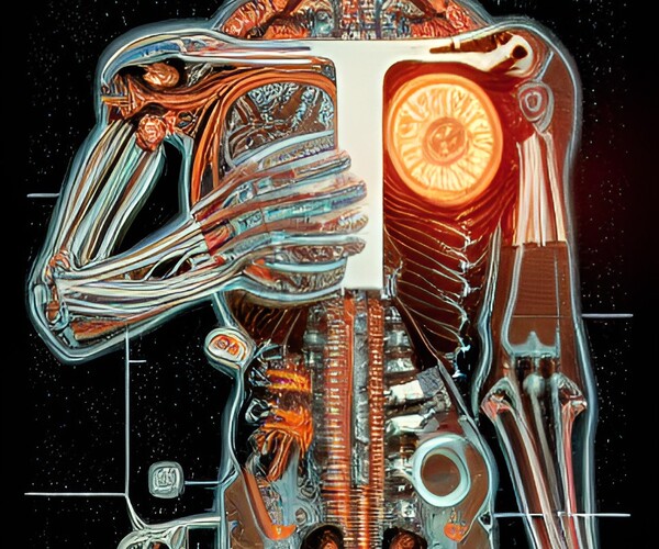 ArtStation - cyborg anatomy syndicat 2500-jpg pack wombo art | Artworks