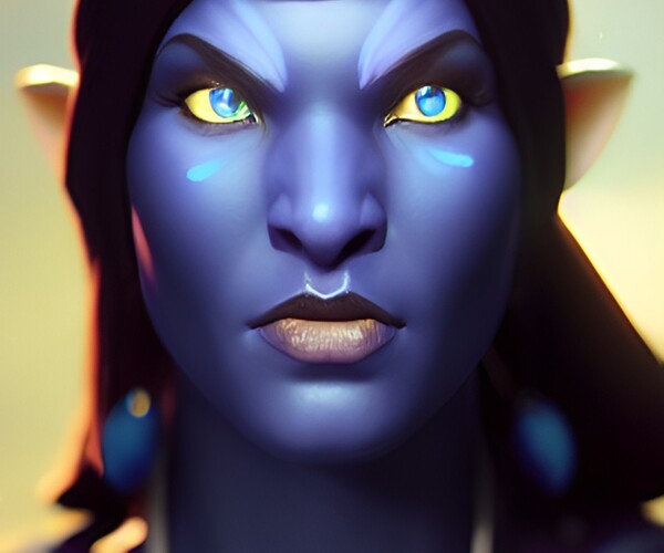 ArtStation - draenei-1200-jpg pack wombo art | Artworks