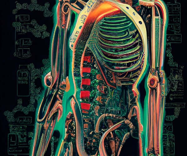 ArtStation - cyborg anatomy syndicat 2500-jpg pack wombo art | Artworks