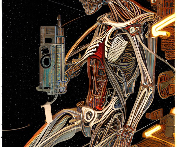 ArtStation - cyborg anatomy syndicat 2500-jpg pack wombo art | Artworks