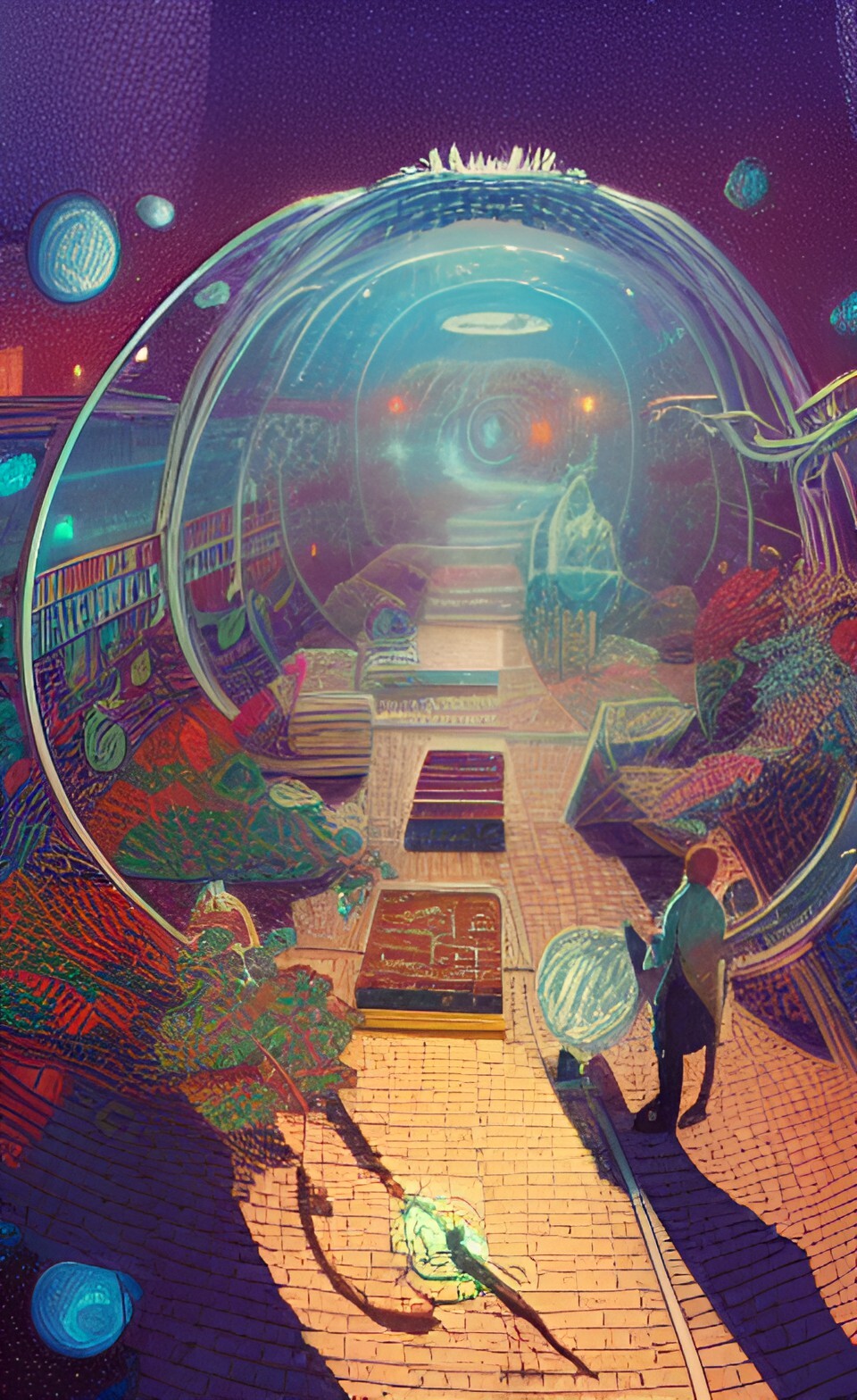 ArtStation - Mystery science 3000-jpg pack wombo art | Artworks