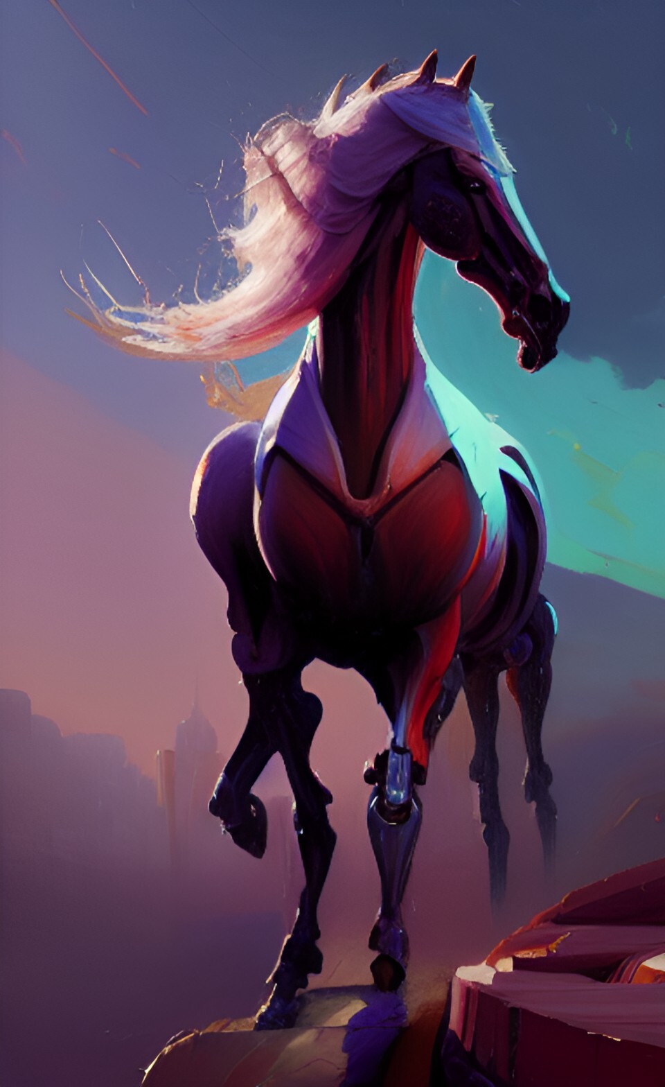 ArtStation - 821 bio mecha stalion horse 2900-jpg pack wombo art | Artworks