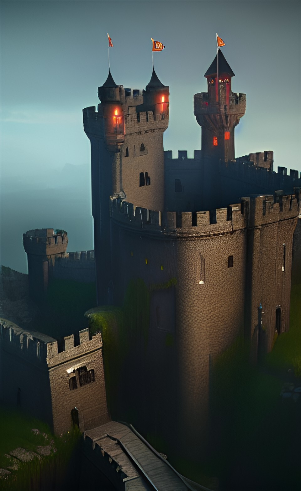 ArtStation - castle environement concept art stylized 2900-jpg pack ...
