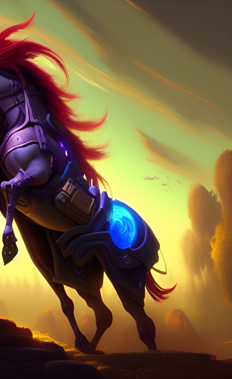 ArtStation - 821 bio mecha stalion horse 2900-jpg pack wombo art | Artworks