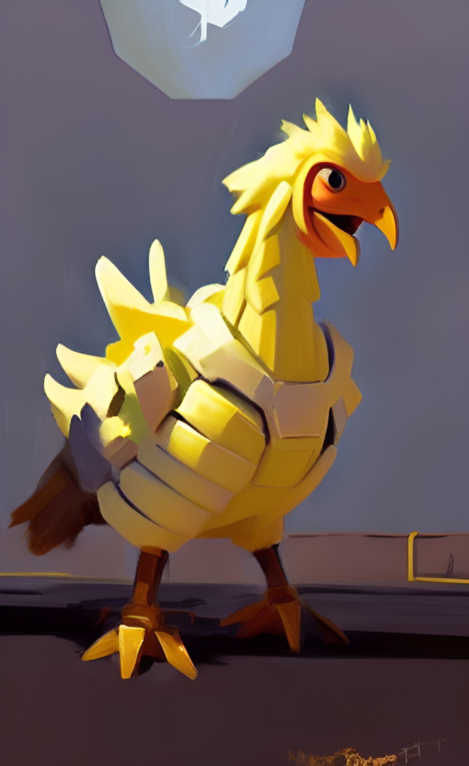 ArtStation - painting of chocobo 3000-jpg pack wombo art | Artworks