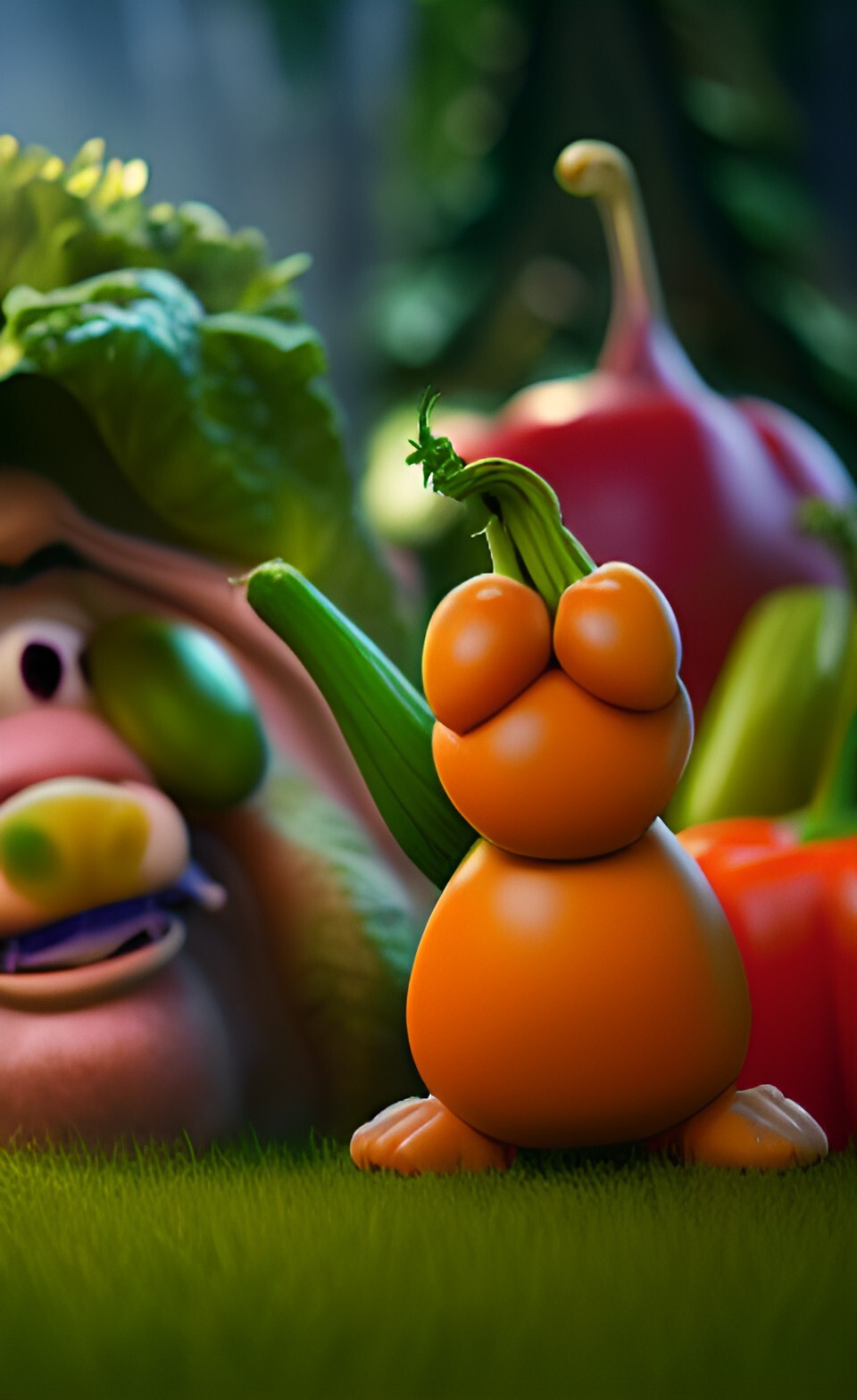 ArtStation - Disney characters as vegetables 1400-jpg pack wombo art ...