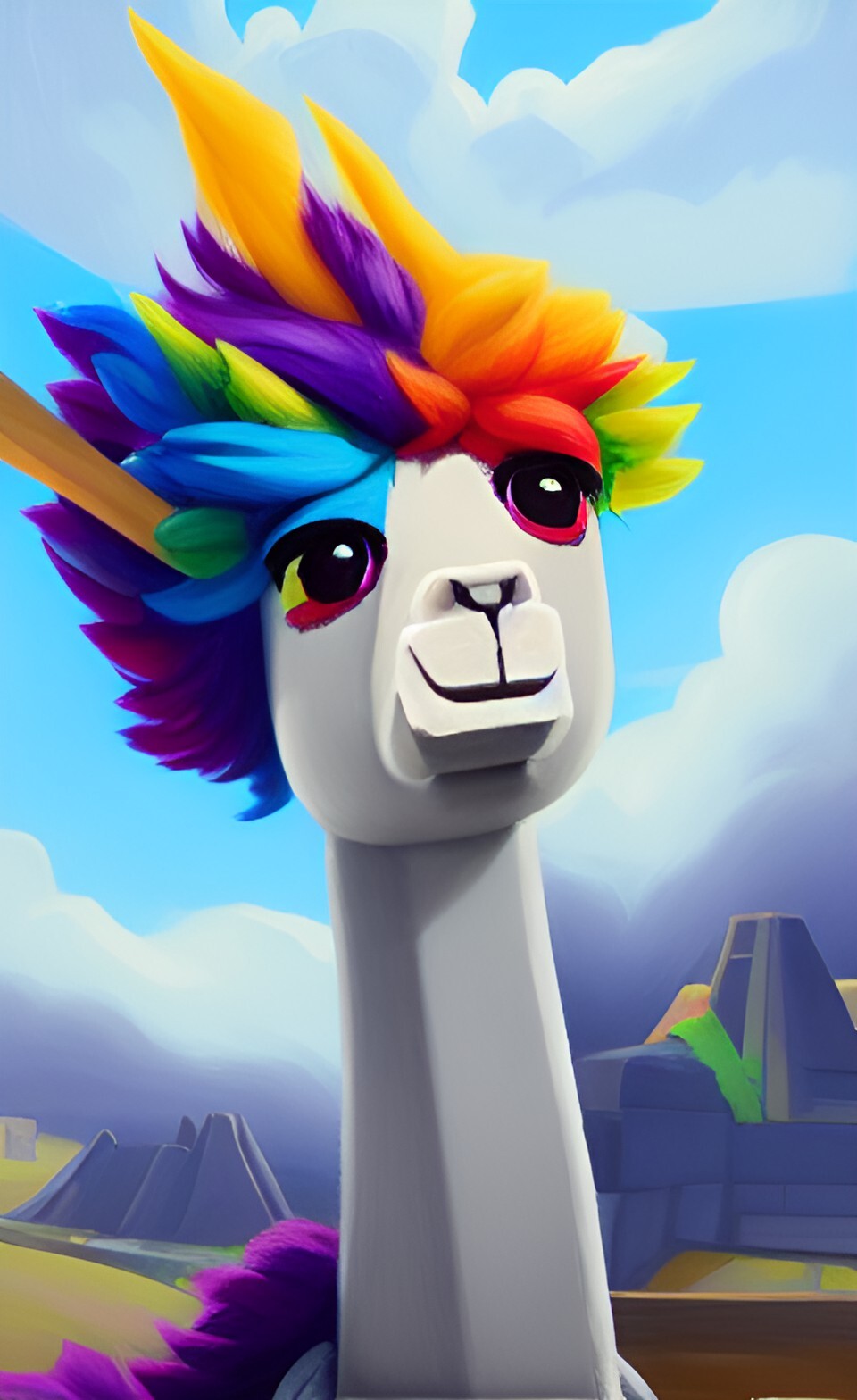 ArtStation - little Llama Pinata fornite 5400-jpg pack wombo art | Artworks