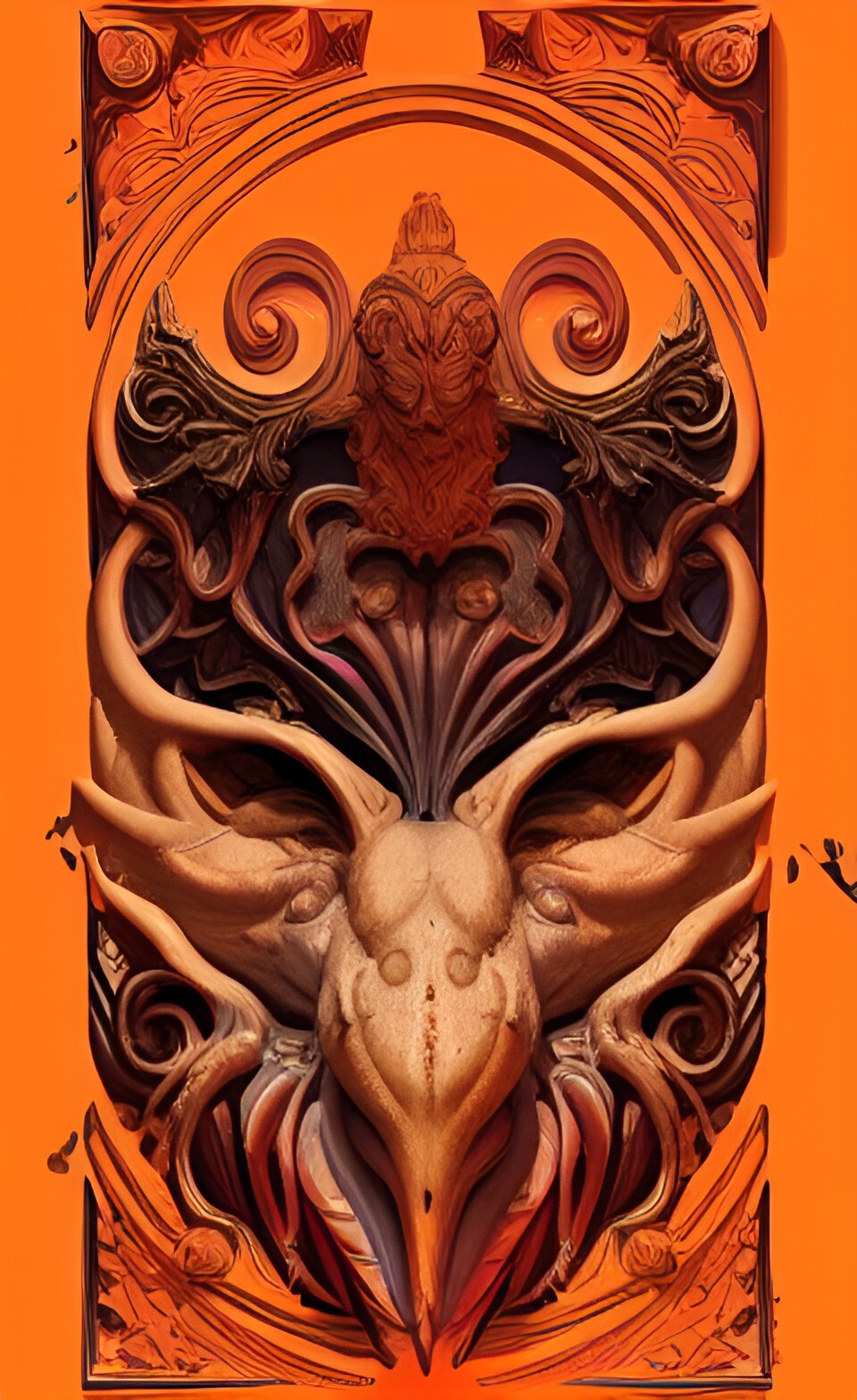 ArtStation - ceremonial beast mask 1900-jpg pack wombo art | Artworks