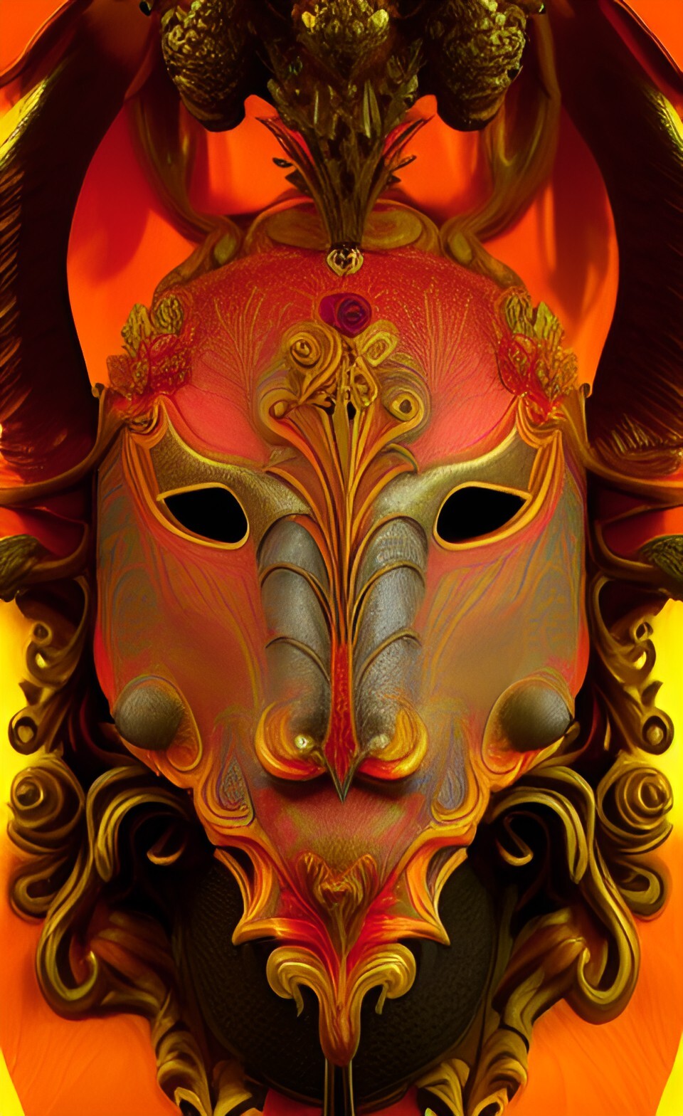 ArtStation - ceremonial beast mask 1900-jpg pack wombo art | Artworks